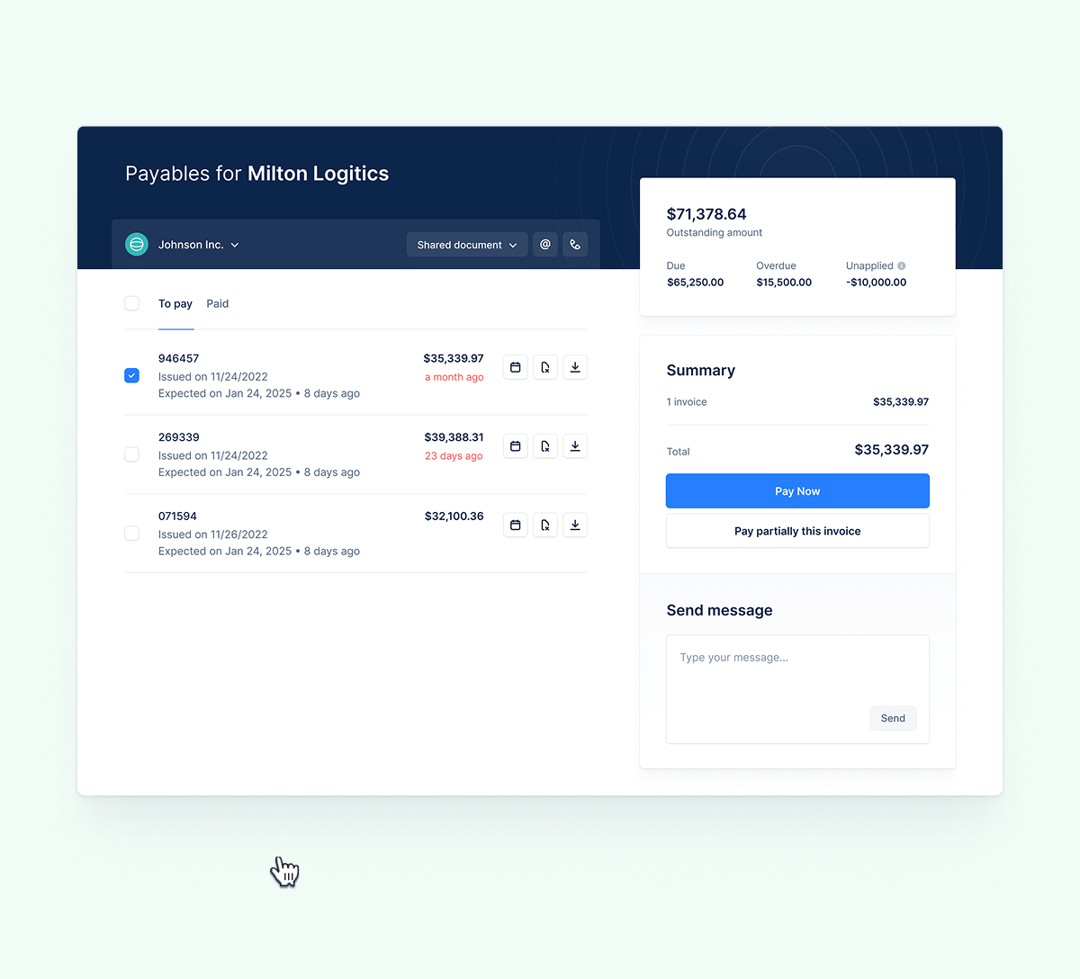 Payments | Upflow