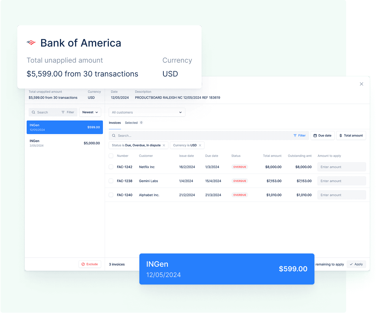 Cash Application | Upflow