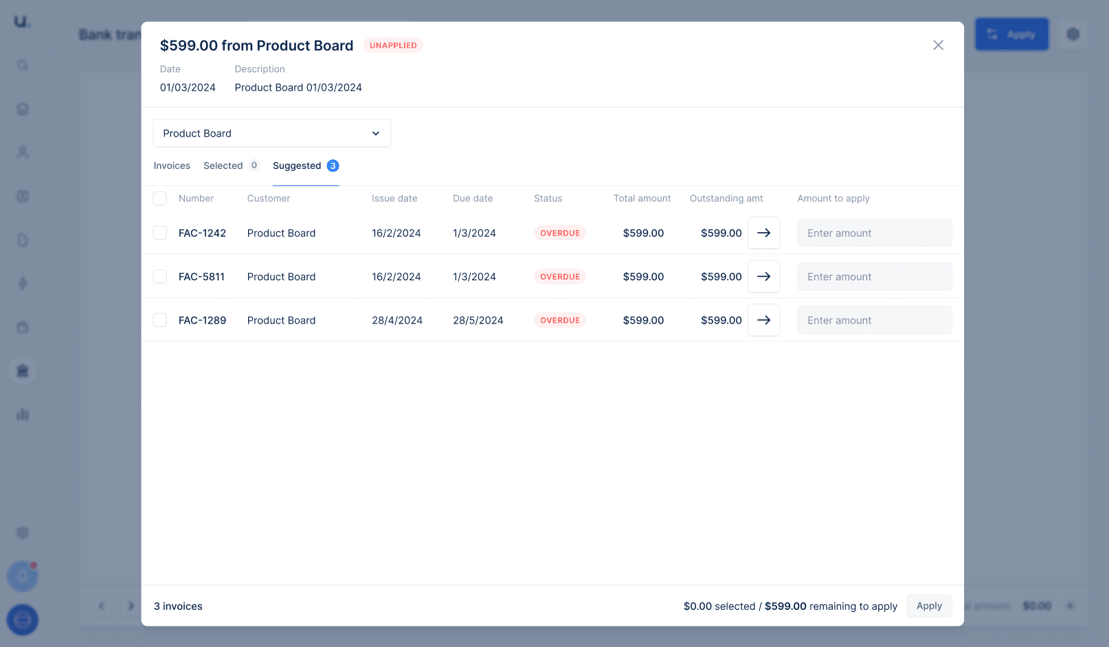Cash Application | Upflow